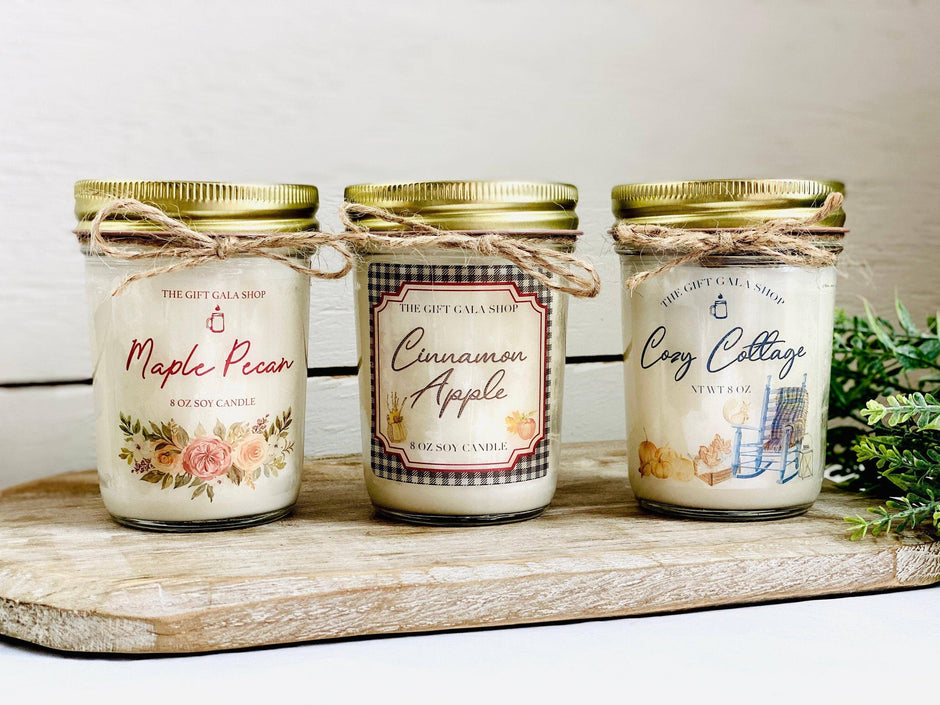 Fall Soy Candles & Wax Melts – The Gift Gala Shop Candle Co.