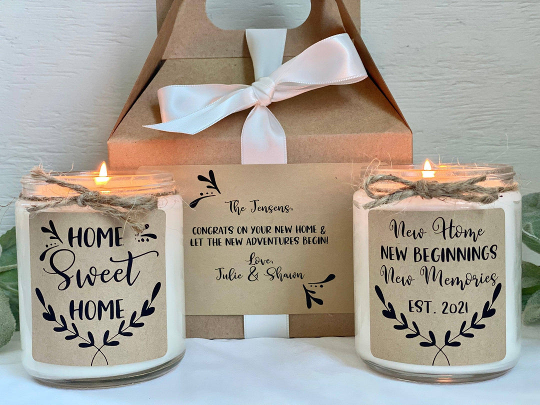 First Home Candle Set for Couple | Couples Housewarming Gift – The Gift ...